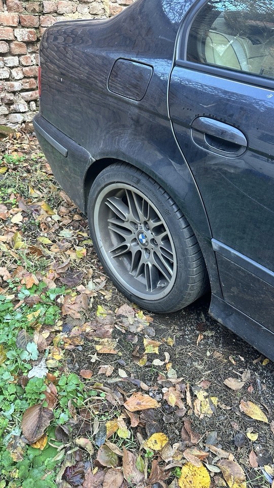 2000-2003 BMW E39 M5 18" Staggered Style 65 /M Double Spoke Wheel Set ...