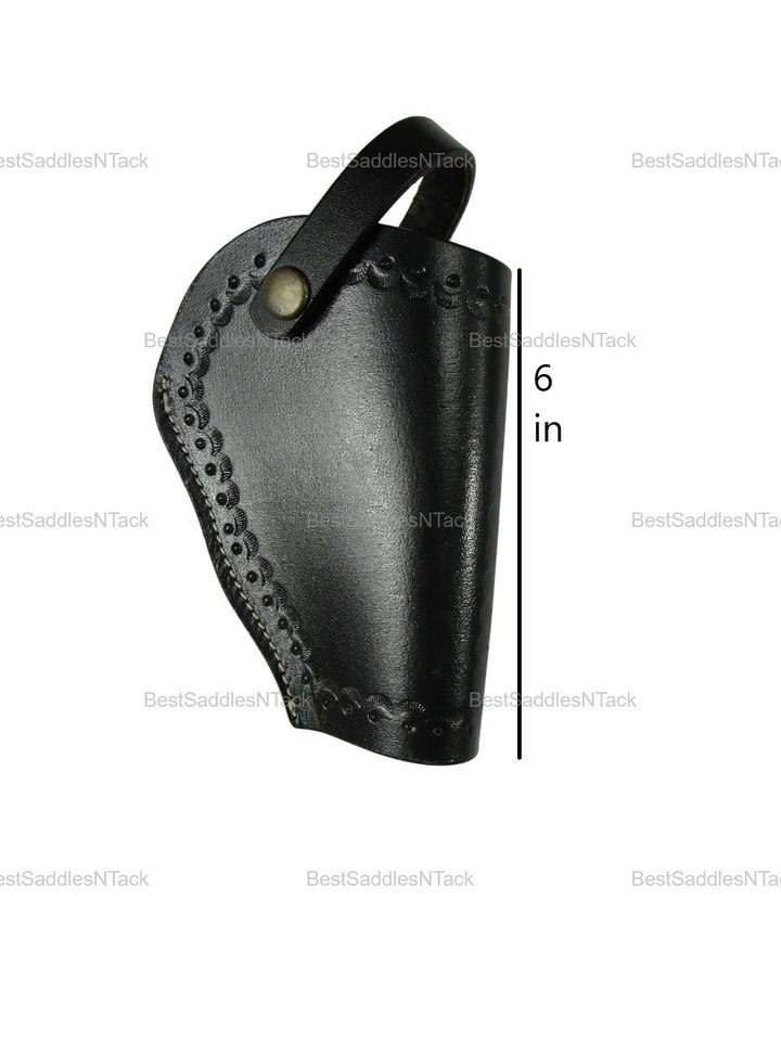 LEATHER HOLSTER FOR S&W MODEL 10 .38 SPECIAL 4 INCH K FRAME 3 WAY CARRY ...