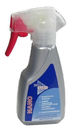 Wenko NANO Surface Cleaner 250ml Protect Upholstered Cushions Awnings ...