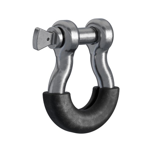 2PCS Universal 3/4" Bumper D-Ring Shackle 9500LBS Tow Hooks For Jeep ...