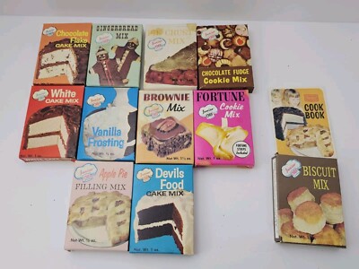 Vintage Junior Chef ARGO Mixes Lot Of 11 (10 Still Have Expired ...