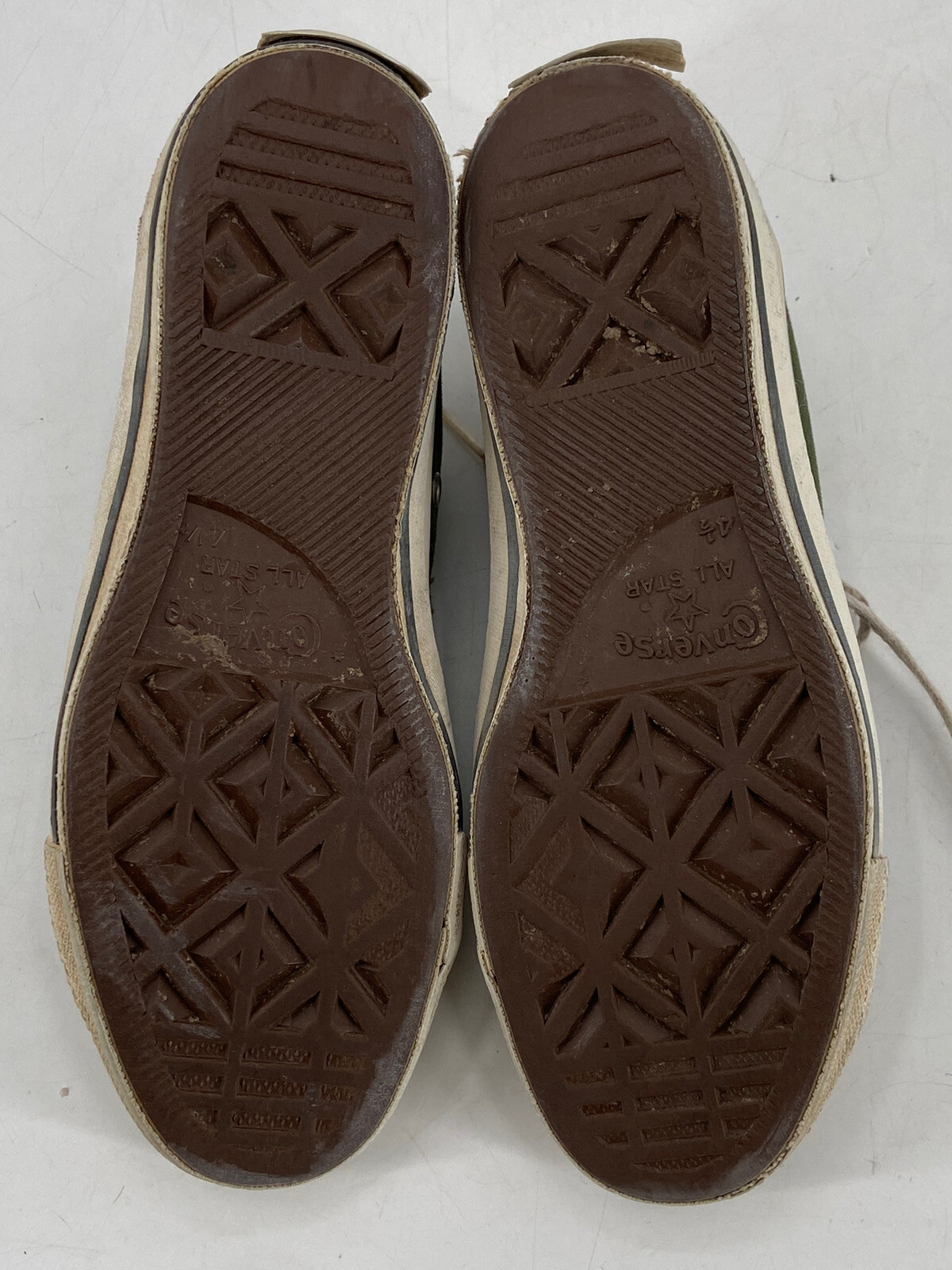 VINTAGE Converse All Star Low Green Canvas Sneakers Adult Unisex M/4.5 ...