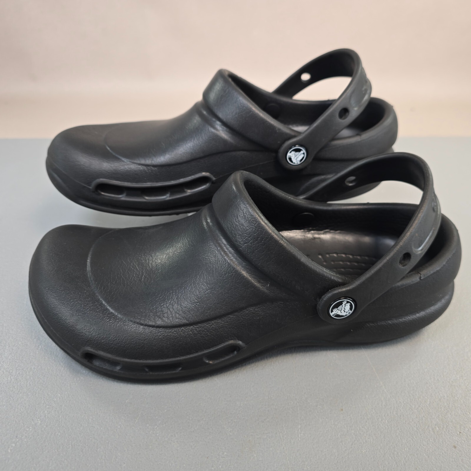 Crocs Lock Slip Resistant Bistro Clogs Black Women 9 … - Gem