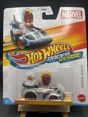 Hot Wheels Marvel Racer Verse - Captain Marvel Auto | eBay.de