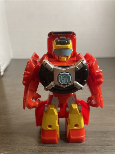 Playskool Heroes Transformers Rescue Bots Academy HOT SHOT Airplane 5 ...