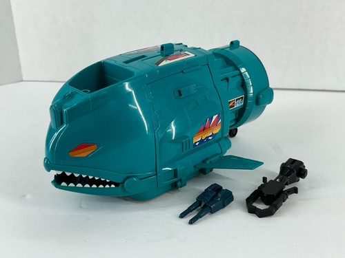 Battle Beasts Shocking Shark Transport Station Playset Takara Vintage ...