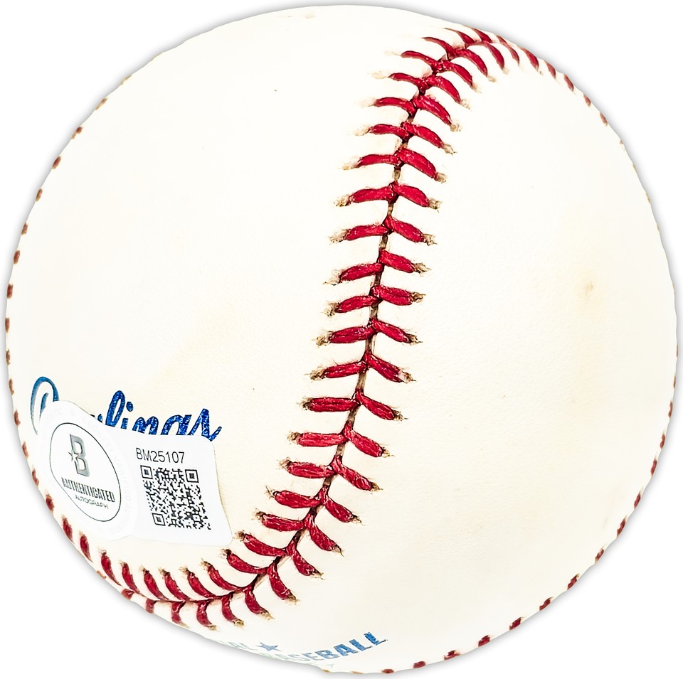 Mel Roach Autographed MLB Baseball Braves "1957 Braves" Beckett QR # ...