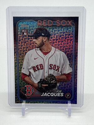 2024 Topps Series 1 Baseball Joe Jacques RC Rookie Holiday Foil Boston ...