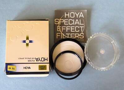 New in Box 49mm Hoya Center Spot Filter | eBay