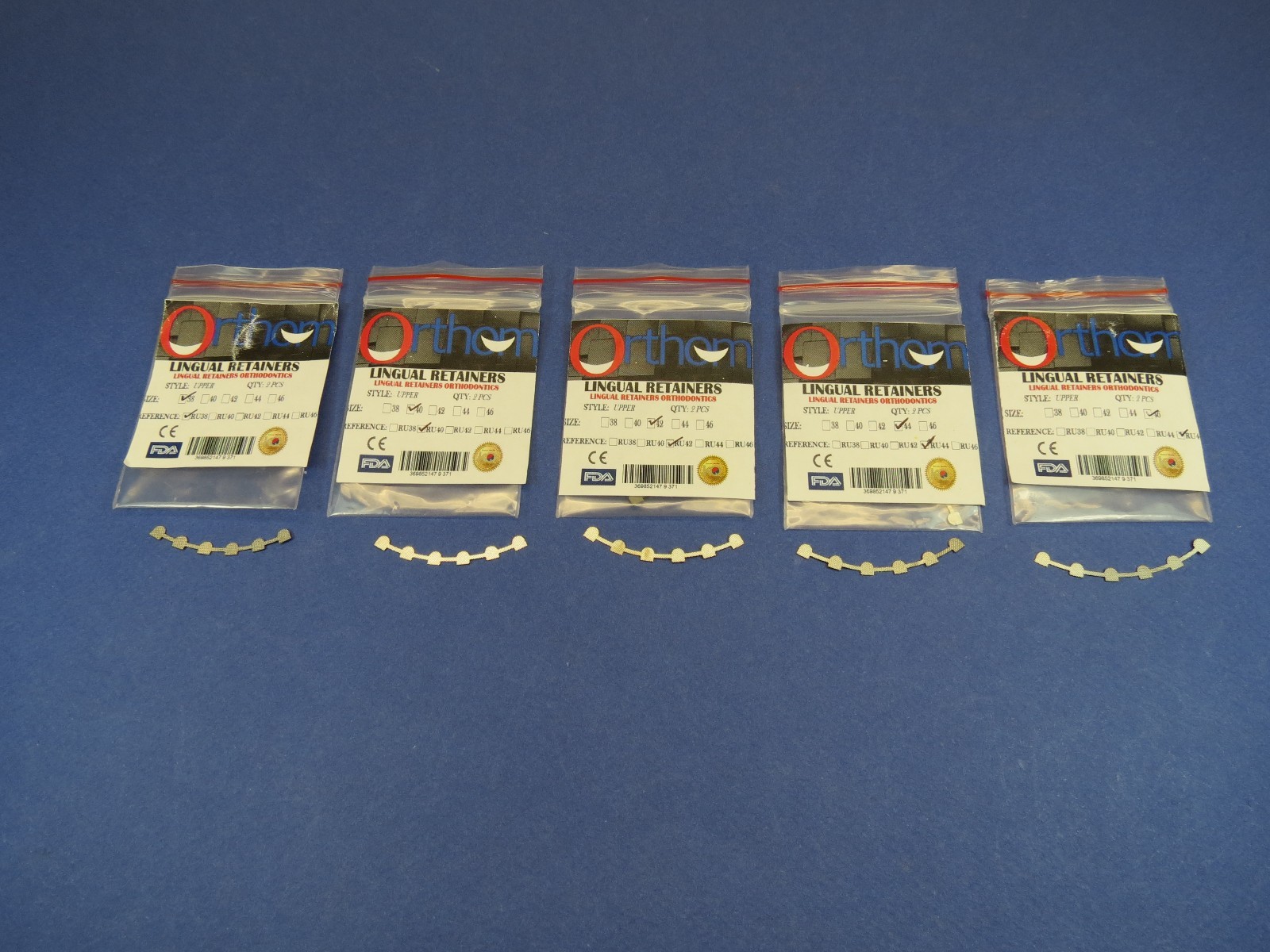 Dental Lingual Retainer Bonding Upper 3-3 Assorted With Mesh Kit /10 ...