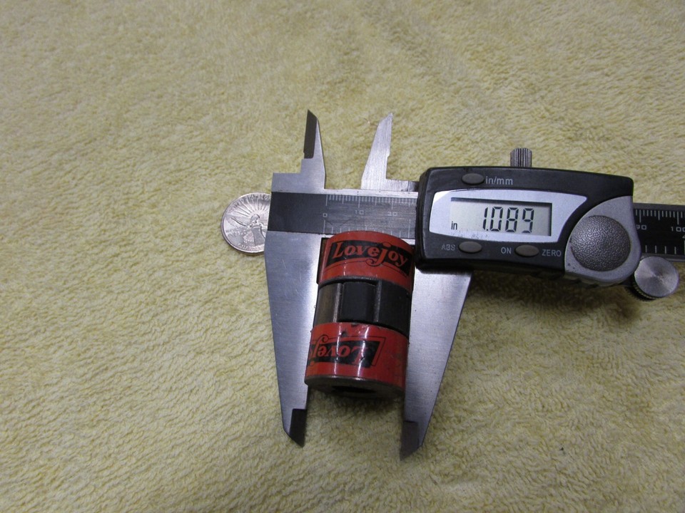 Lovejoy Coupling L-050 .500 1/2" x 1/2" w Spider, 68514410210 ...
