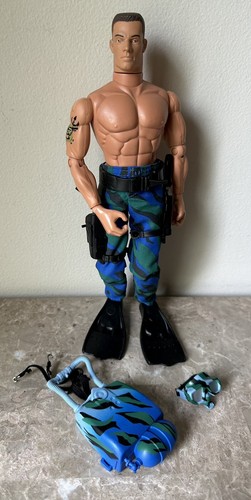 1996 G.I.Joe Hasbro Military Scuba 12” Action Figure | eBay