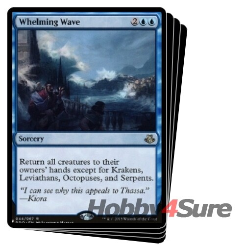 Whelming Wave X4 M/NM Magic: The Gathering MTG Mystery Booster/the List | eBay