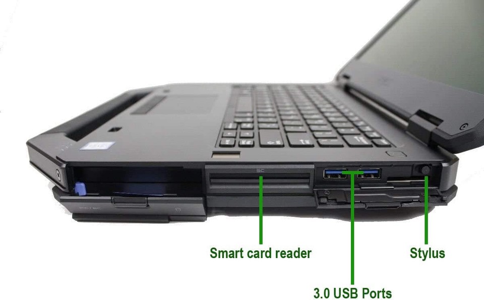 Dell 5414 Rugged i7-6600U@2.60GHz 2TB SSD/32GB Windows 11 Pro, Office ...