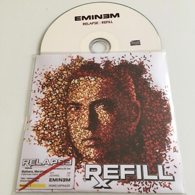 EMINEM - REFILL = RELAPSE - 7 RARE TRACKS - RARE RARE LIMITED FRENCH ...