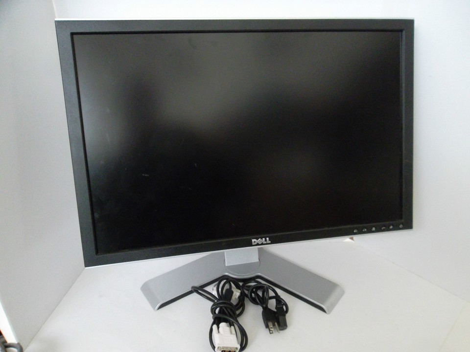Dell 2408WFP 24" UltraSharp LCD Monitor w/4-Port USB HDMI VGA DVI ...
