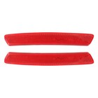 Pair Rear Right + Left Side Bumper Reflector For Ghibli Red 675000322 ...