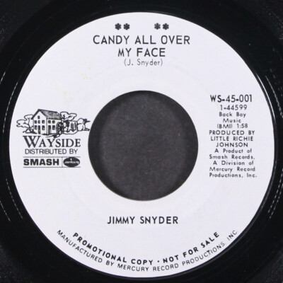 JIMMY SNYDER: candy all over my face / here comes my sunshine WAYSIDE 7 ...