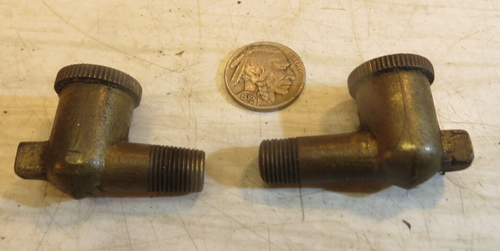 Vintage Old Brass Machine Gits Oiler Oil Hit & Miss Gas Engine Motor ...