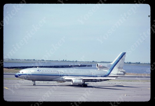 sl84 Original slide 1986 Airplane Eastern Airline n303ea jet | eBay