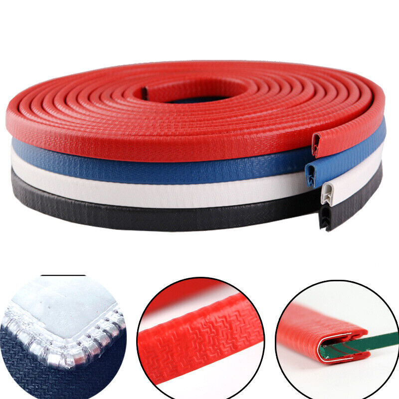 2/10M Rubber Metal Pinch Weld Seal Strip Car Door Edge U Channel ...