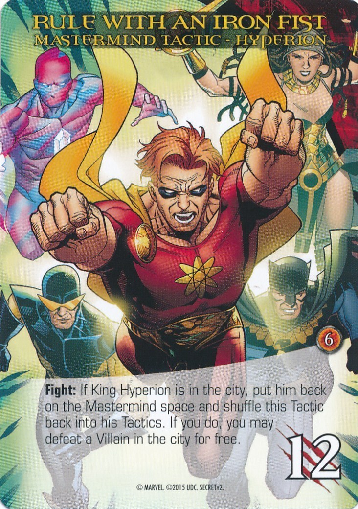 King Hyperion Marvel Omniverse Comics Guide When King Hyperion Of