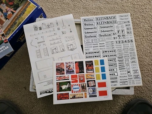 Pola Model Power N Scale Row Building Kit Germany 1986,87,88 Pola Sales ...