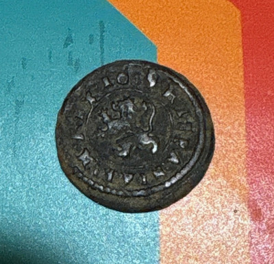 EXTRA RARE !! - 400+ Year Old Colonial Coin dated 1615 ☆ w/ Lion ...