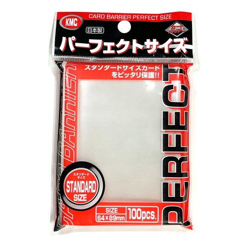 KMC Perfect Fit Card Sleeves 100pcs (64x89mm) Standard Size MTG Pokemon ...