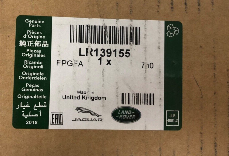 Genuine Land Rover New Defender 20+ Front Brake Pad Kit LR139155 | eBay