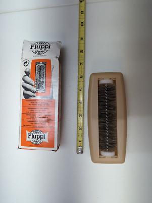Vintage German Brush Fluppi Sweeper Lint Brush Germany Box Car pool ...