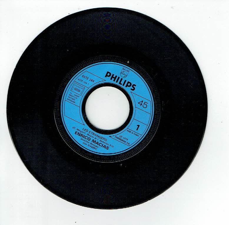 Enrico Macias Vinyl 45 RPM 7 " All Overseas - LOVE Family - Philips ...