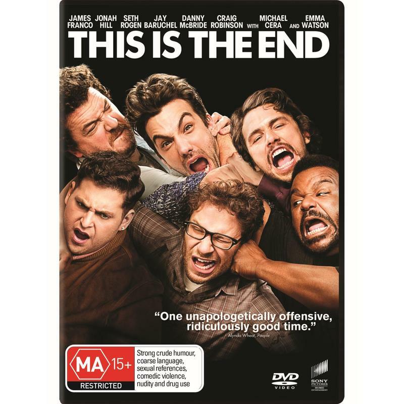 This Is The End (DVD, 2013) Channing Tatum, Emma Watson, James Franco ...