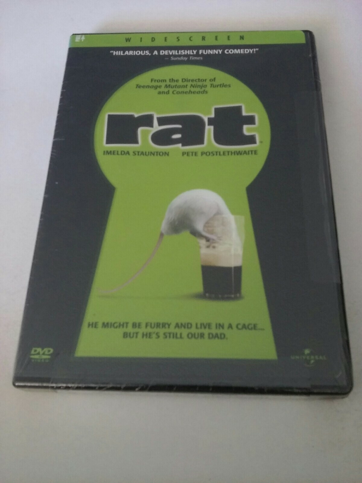 Ratte (DVD, 2001) WS Pete Postlethwaite, Imelda Staunton BRANDNEU ...