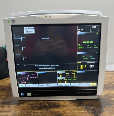 GE B450 Patient Monitor w/ E-sCOVX & E-PSM Modules - WLAN Option | eBay