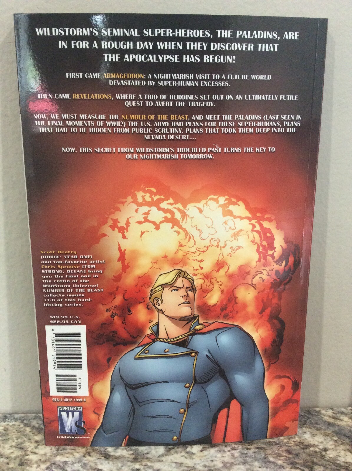 NUMBER OF THE BEAST- Scott Beatty, Gage, Sprouse '08 1st PB Print ...