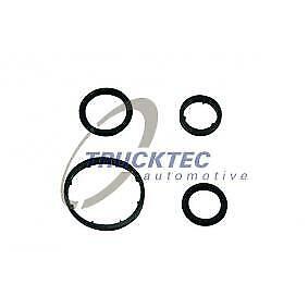 Mercedes Oil Cooler Gasket O Ring Seal Kit 6511840480 CDi 4 Piece ...