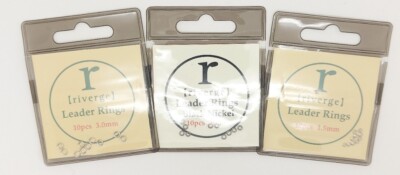 Riverge Leader Rings 1.5mm, 2mm or 3mm | eBay UK
