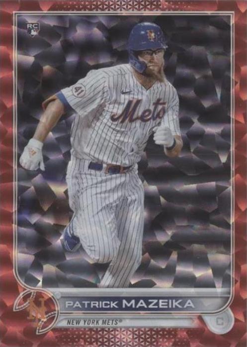2022 Topps Series 1 - Patrick Mazeika #166 Orange Foil /299 (RC) for ...