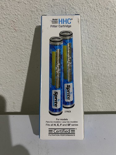 Sprite HHC Replacement Shower Filter Cartridge 2-Pack Blue for H, F SF ...