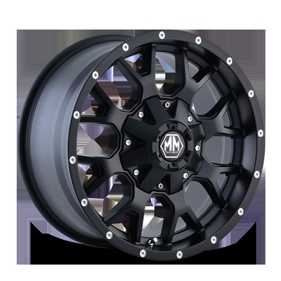 Mayhem Wheels 8015 WARRIOR 20x10 8x170 -25mm Black Matte 8015-2170MB | eBay