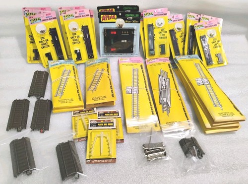 LARGE LOT OF HO GAUGE TRAIN TRACKS, Switches & Track Parts More New | eBay