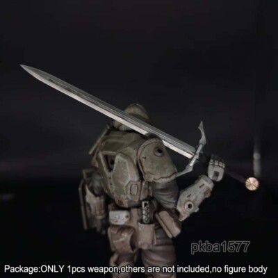 Handmade 1/18 Metal western-style Sword Weapon Model For 3.75'' Acid ...