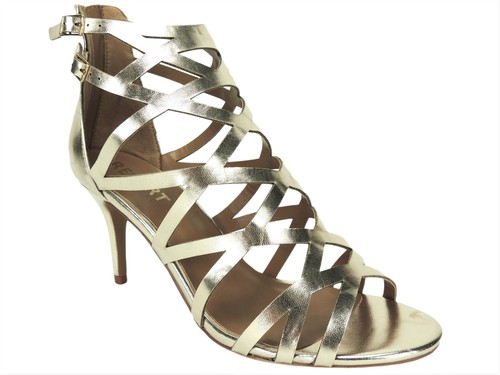 Report Women's Kareena Caged Dress Sandals Gold Size 8.5 M | eBay