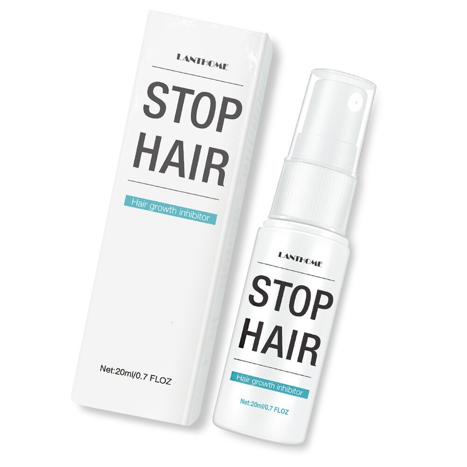 Painless Hair Removal Spray Permanent Depilatory Soft Skin Hair Growth ...