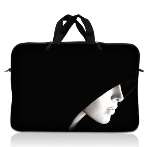 Neoprene Sleeve Laptop Computer Case Bag With Handle Fit 10 Inch To 17