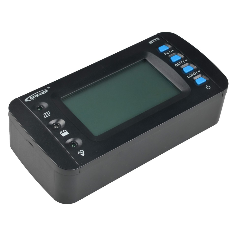 Remote Meter MT75 Monitor EPEVER Solar Controller And Inverter On One ...