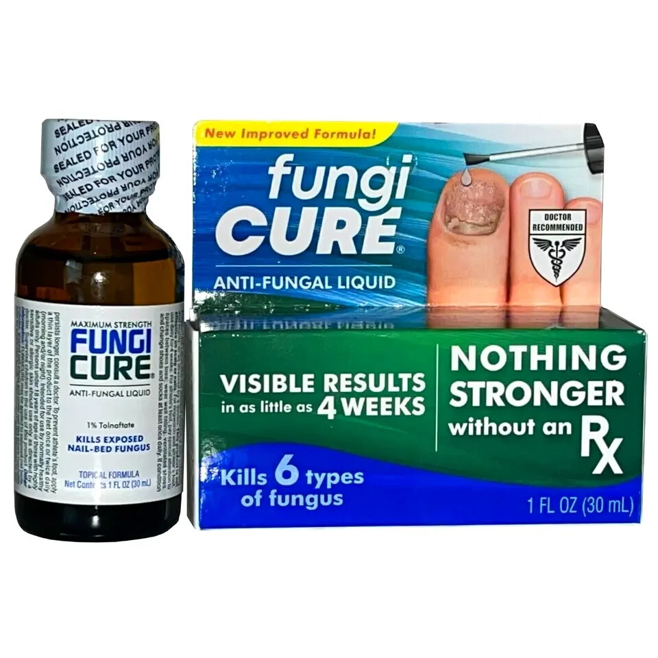 Fungicure Maximum Strength ANTI-FUNGAL LIQUID Kills Exposed Nail-Bed Fungus | eBay