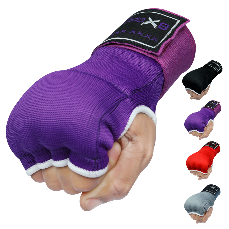 8xSports Boxing Inner Gloves Hand Wraps Gel Padded MMA Muay Thai ...