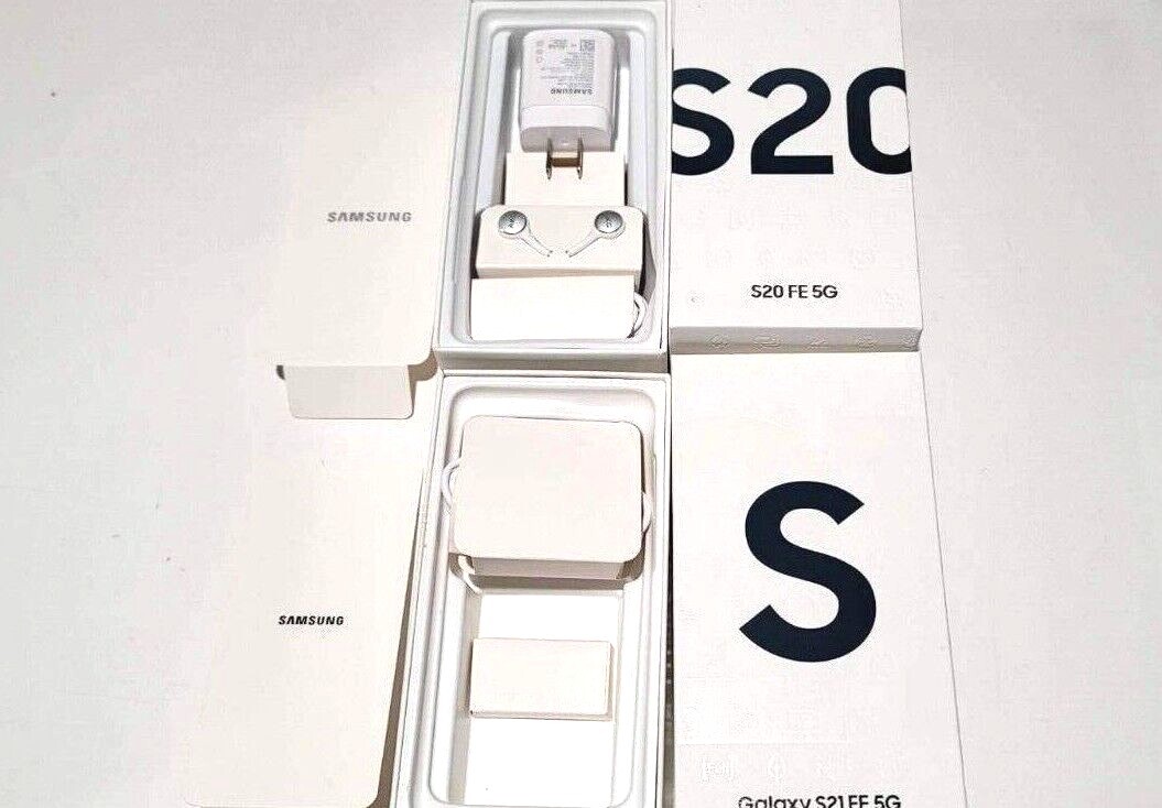 Samsung Galaxy S21 Fe S20 Fe 5G Empty Box Retail Box Plastic Seal | eBay